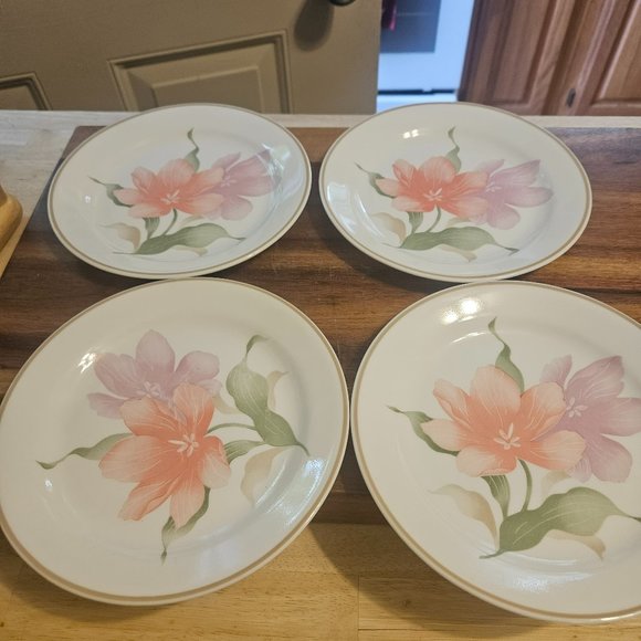 Corelle | Dining | Set Of Four Corelle Impressions Pacifica Salad Plate ...
